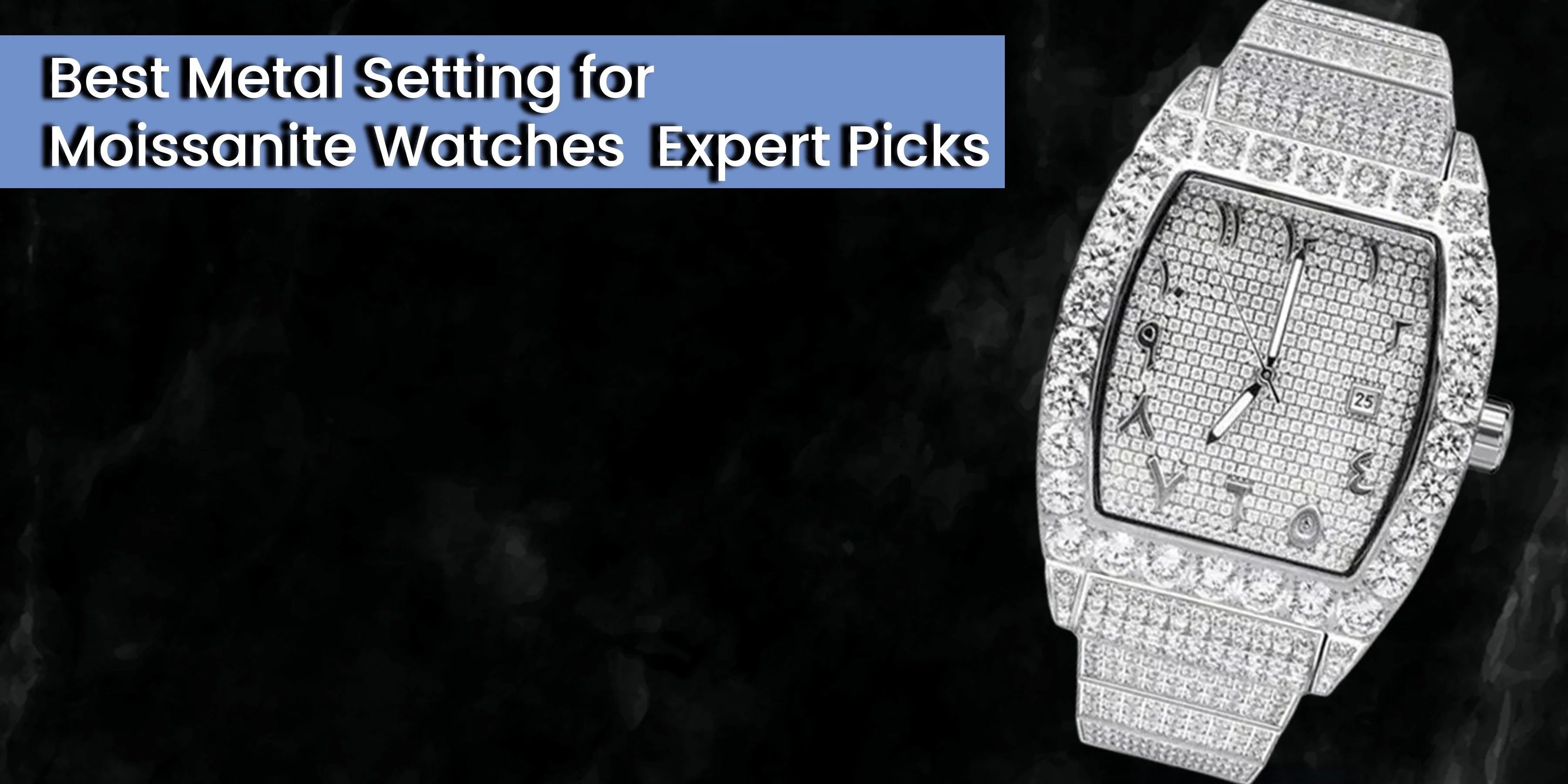 Best Metal Setting for Moissanite Watches – Glazed Diamonds