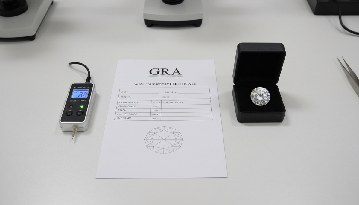 GRA Moissanite Report Fake vs Real: How to Verify & Avoid Scams ...