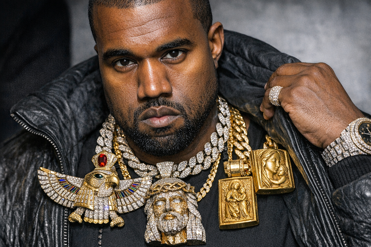 Kanye West Jewelry Collection: Horus Chain, Jesus Piece & YEEZY Jewelry ...