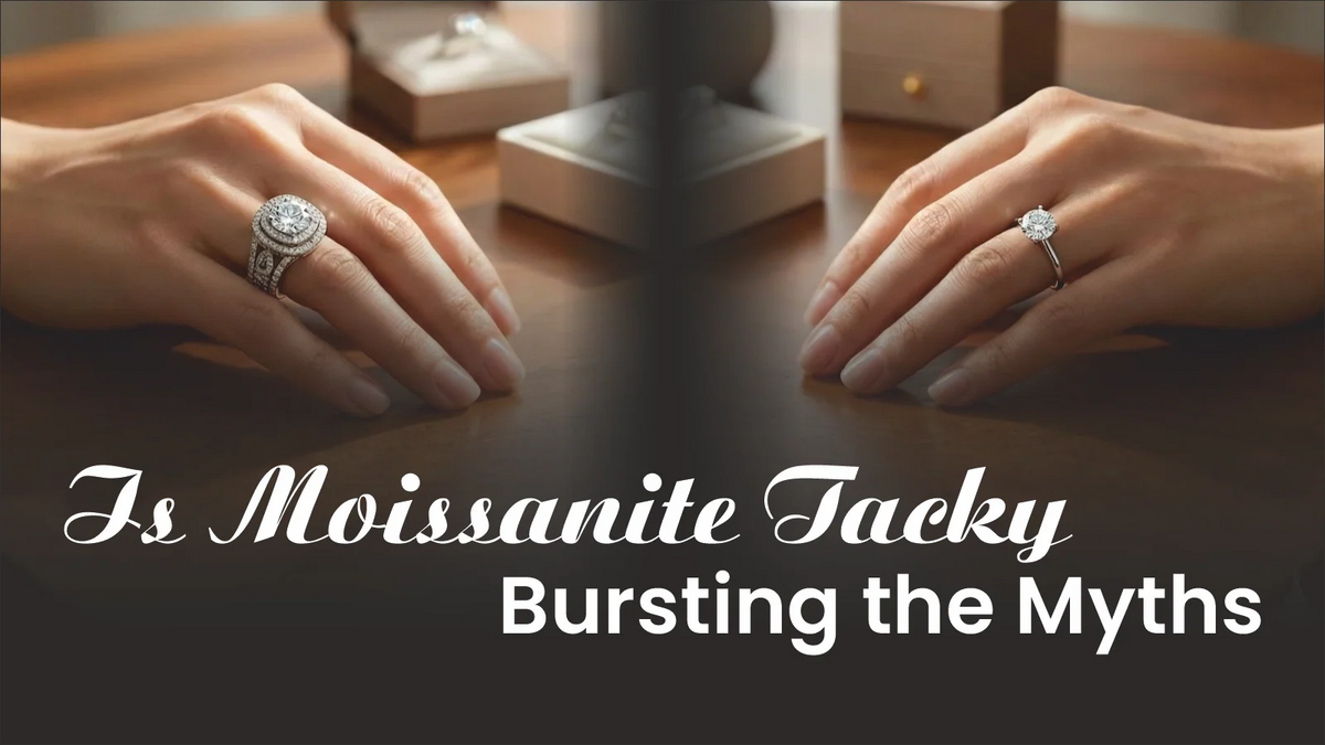 Is Moissanite Tacky or Classy? Honest Style Check – Glazed Diamonds
